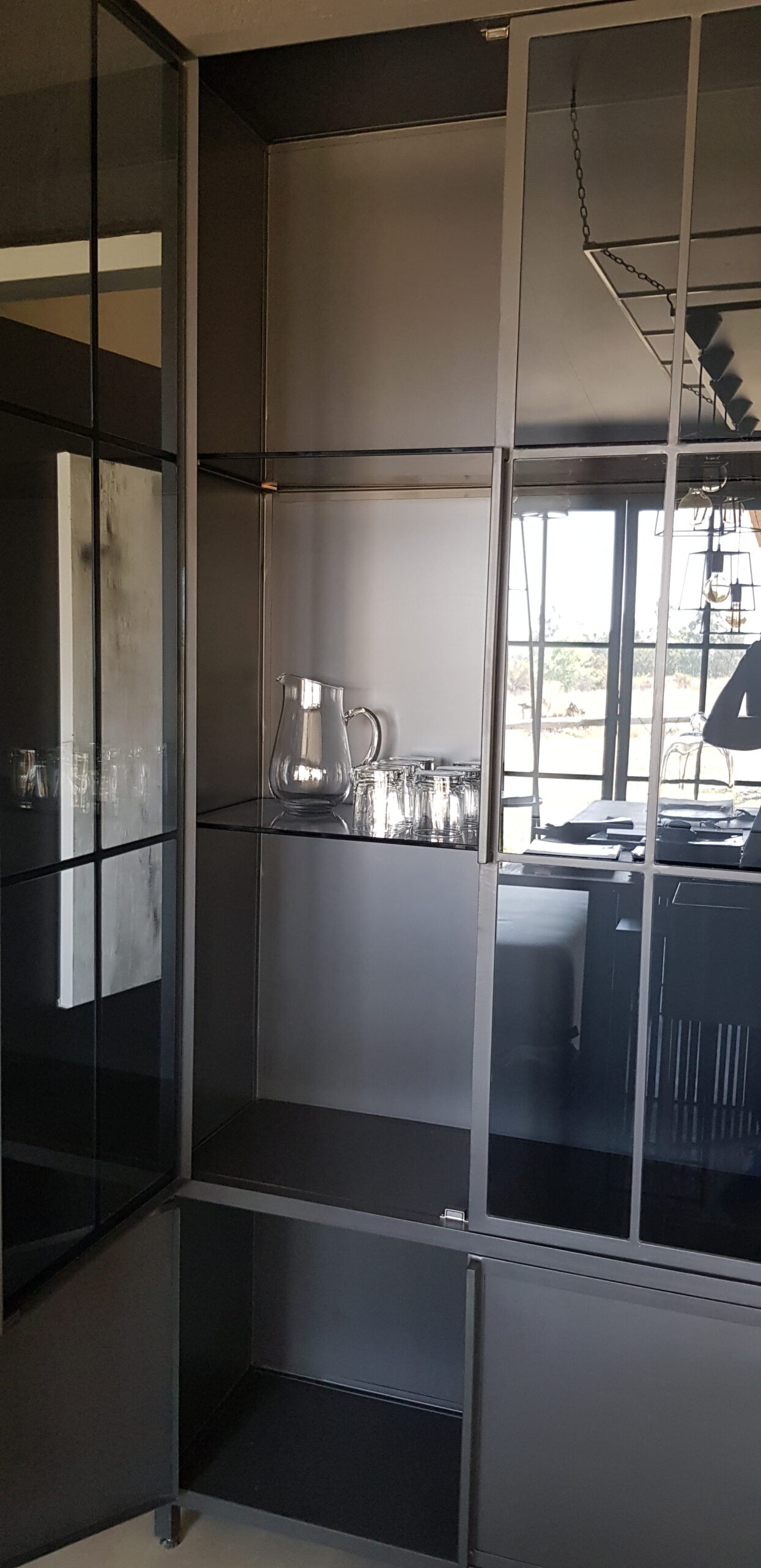 Country Display Cabinet - Abodery - Style Your Space - Decor